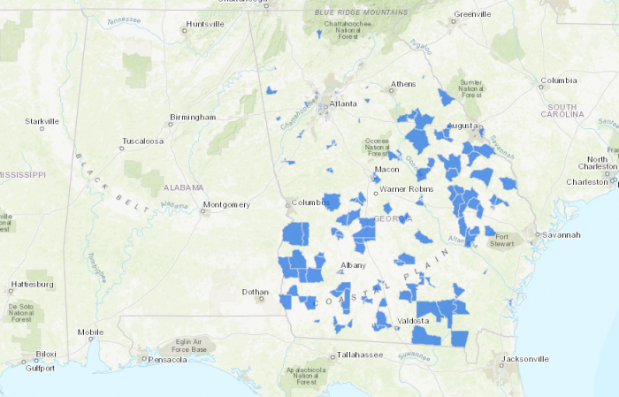 SBA Opportunity Zones in Metro Atlanta