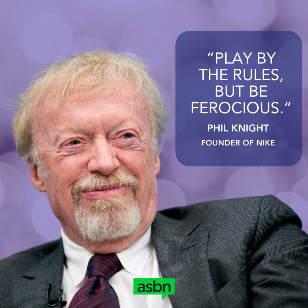 Phil Knight on rules | ASBN Small Business Network