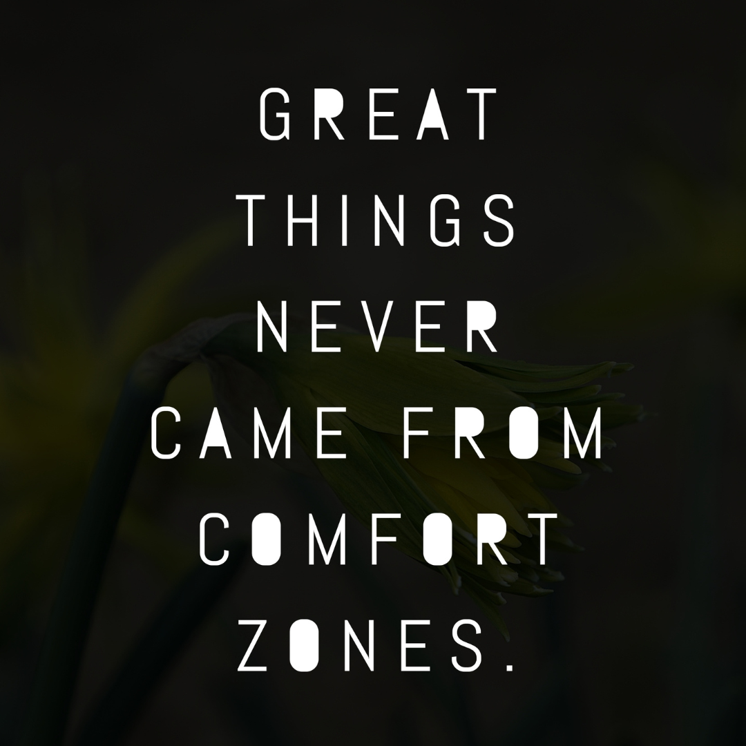 Great things never came from comfort zones | ASBN Small Business Network