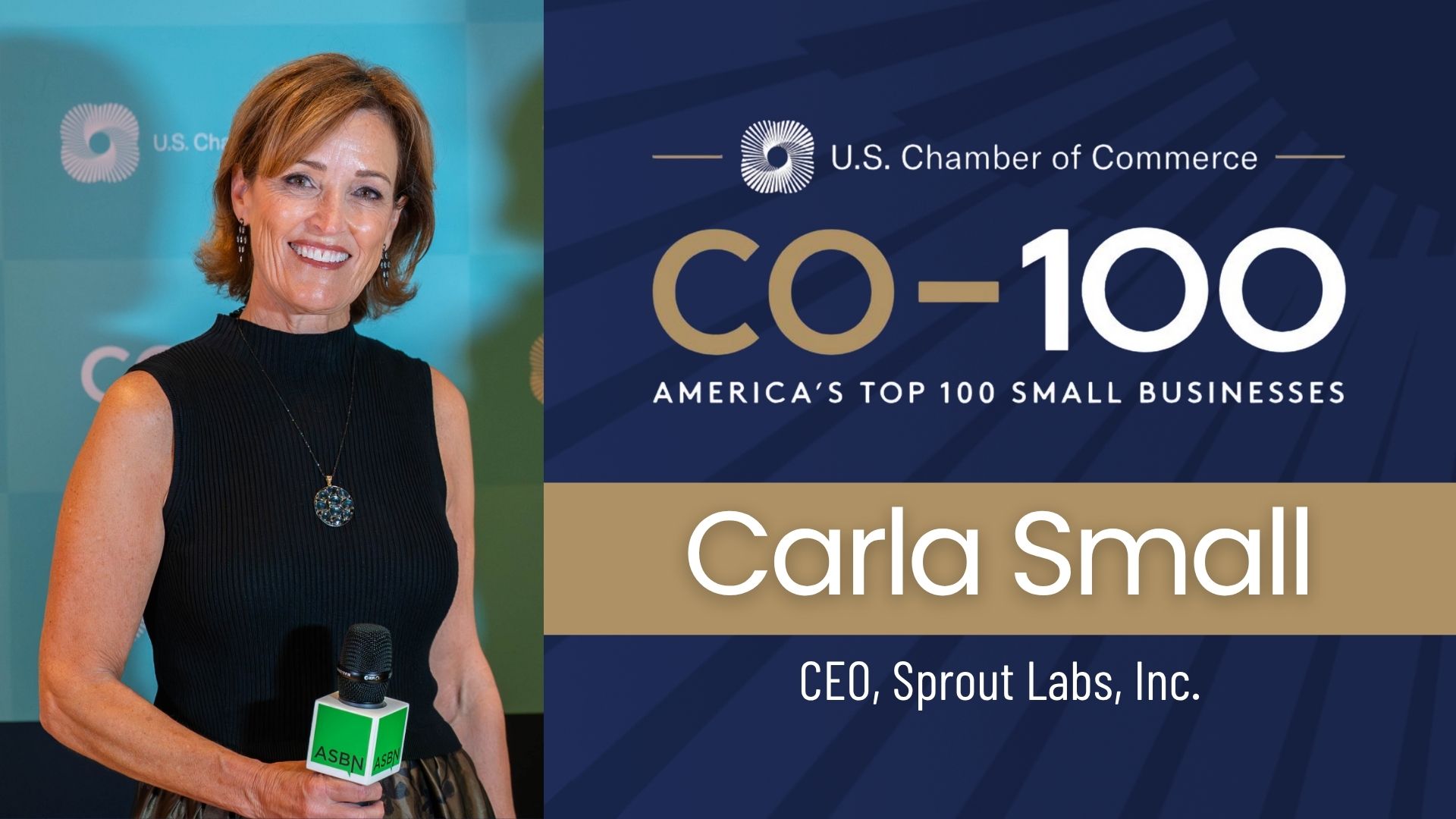 Carla Small: U.S. Chamber of Commerce CO-100 Honoree